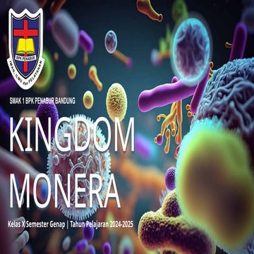 Kingdom monera | PPTX