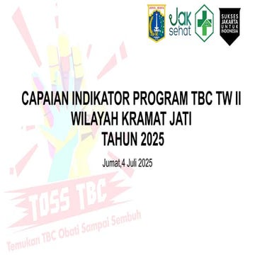 PPT MONEV TB_4 JULI 2025 tentang tbc. pptx | PPTX