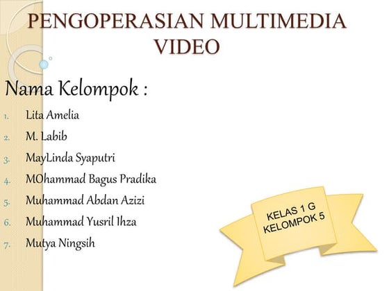 Materi Editing Dasar-Dasar Untuk Para Pemula | PPT