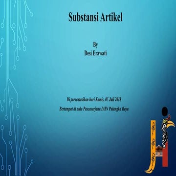 Ppt mutu artikel | PPTX