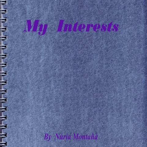 Ppt my interest | PPT