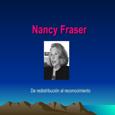 Ppt nancy fraser | PPT