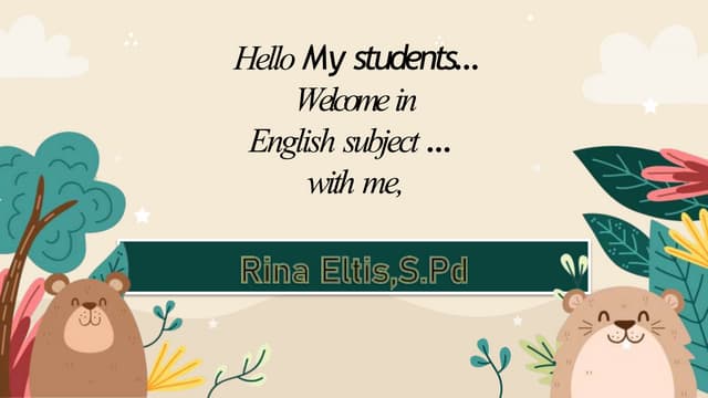 PPT NARRATIVE TEXT KELAS X kurikulum merdeka | PPTX