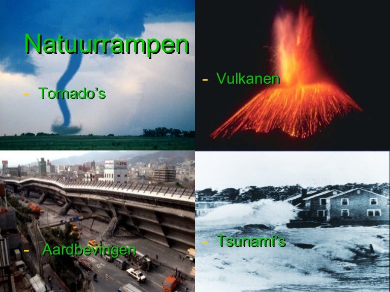Ppt natuurrampen