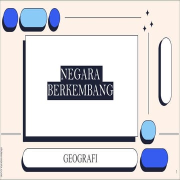 PPT NEGARA BERKEMBANG | PDF
