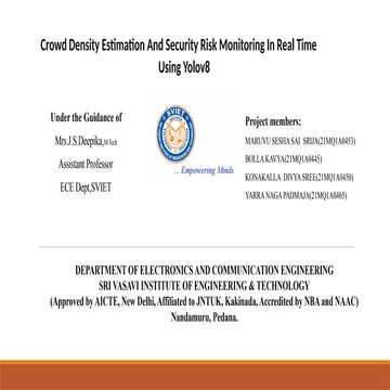 CROWD DENSITY ESTIMATION AND SECURITY RISK.pptx