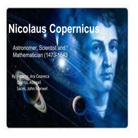 Ppt Nicolaus Copernicus | PPTX