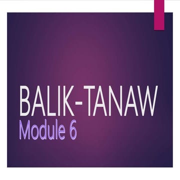 VALUES PPT MODULE 7 | PPTX