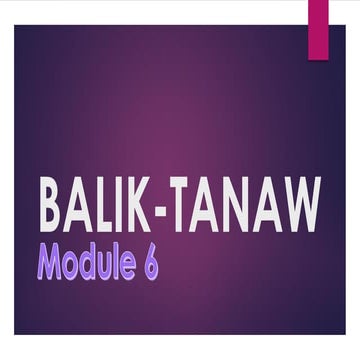 VALED MODULE 7 | PDF