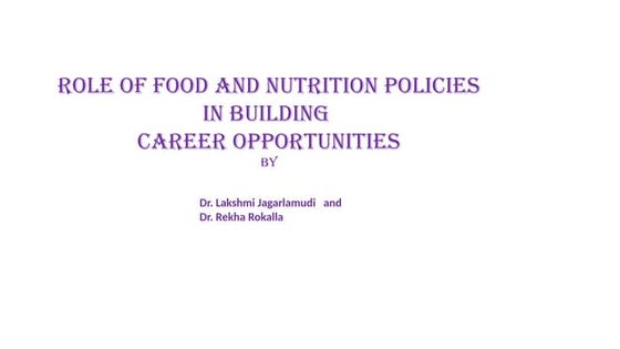 National Institute of Nutrition (NIN) | PDF