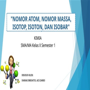 PPT NOMOR ATOM, NOMOR MASSA, ISOTOP, ISOTON, dan ISOBAR.pptx