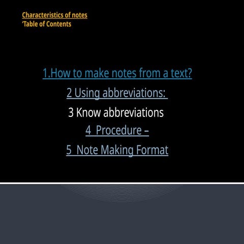 ppt note making.pptxaaaaaaaaaa11111111111 | PPT