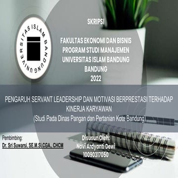 PPT Untuk Sidang Skripsi Bagi Pemula Untuk Sarjana | PPT