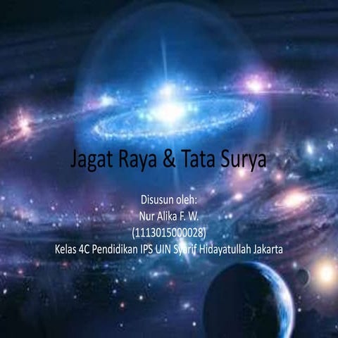 Powerpoint: Tata Surya | PPTX