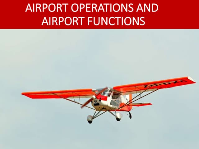 Airport organization chart | PPTX