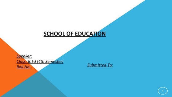 School Guidance and Counselling | PPT