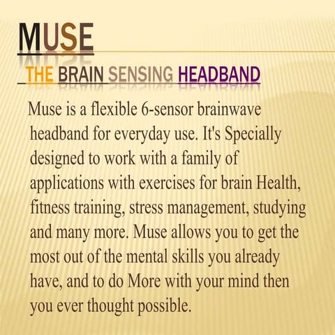 Muse Senser | PPT