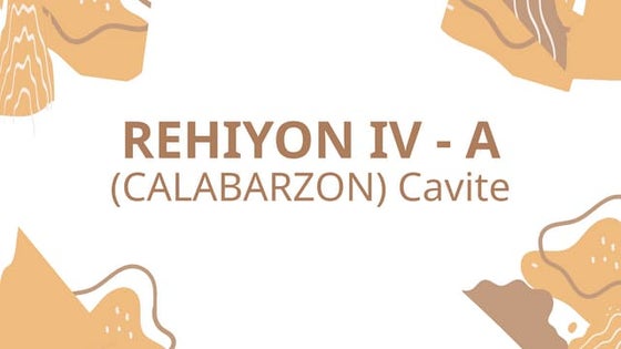 Rehiyon IV-A: CALABARZON | PDF