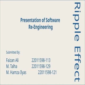 Impact of Ripple Effect Software Engineering.pptx