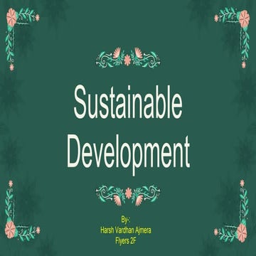PPT of Sustainable Development.pptx
