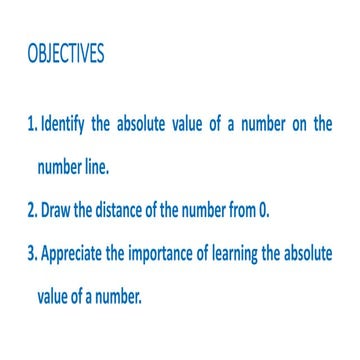 PPT on Absolute Values.pptx | Physics | Science