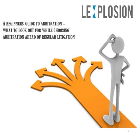 A Beginners' Guide to Arbitration | PPT