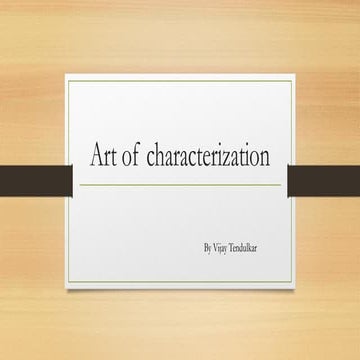 Presentation on Art of Characterization.pdf