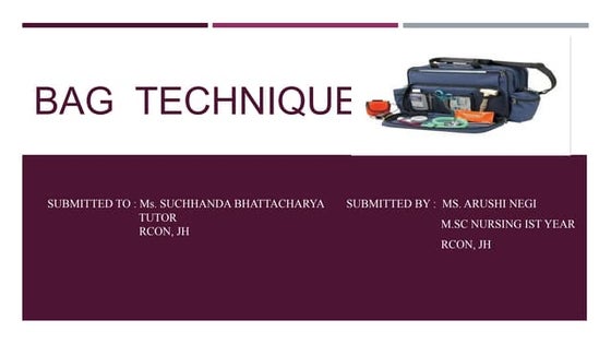 Bag Technique Procedure.pdf | Parenting Babies and Toddlers | Parenting