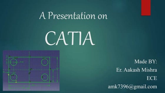 Introduction to CATIA | PPTX