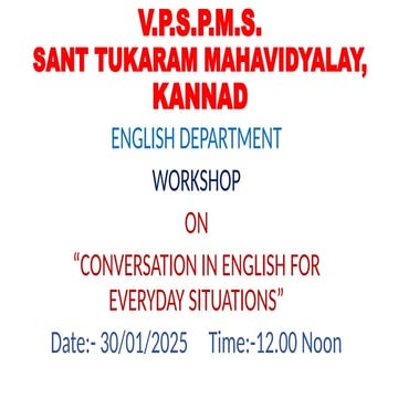 PPT on Conversation in English.ppt Learn English Conversationx | PPTX