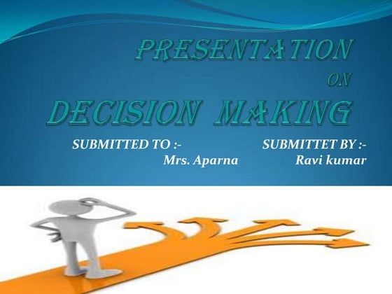 Decision Making (Engineering Management) | PDF