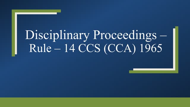 Police administrative disciplinary machinery | PDF