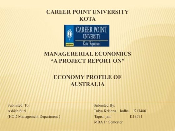 Economics assignment | PPTX