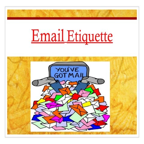 PPT on email etiquettes (1).ppt self notes | PPT