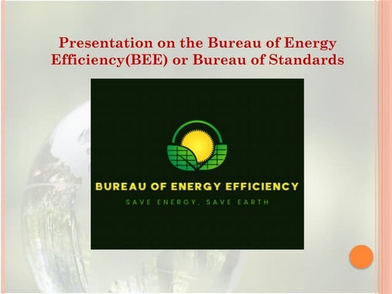 BUREAU OF ENERGY EFFICIENCY(BEE) GREEN RATING SYSTEM | PPTX | Power and ...