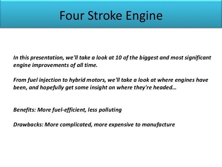 Ppt on engine