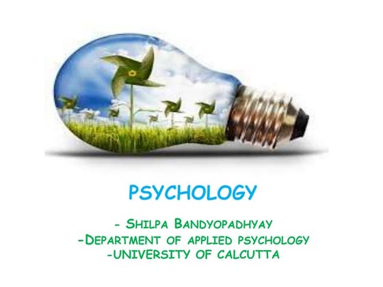 ENVIRONMENTAL PSYCHOLOGY PPT | PPTX