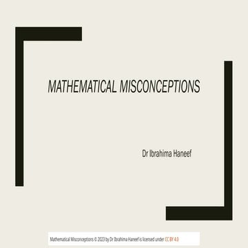 PPT on Errors and Misconceptions in Mathematics.pptx