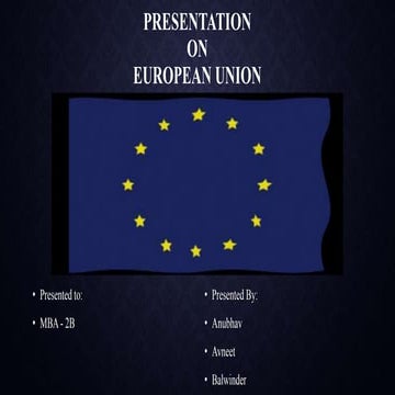 Ppt on eu | PPT