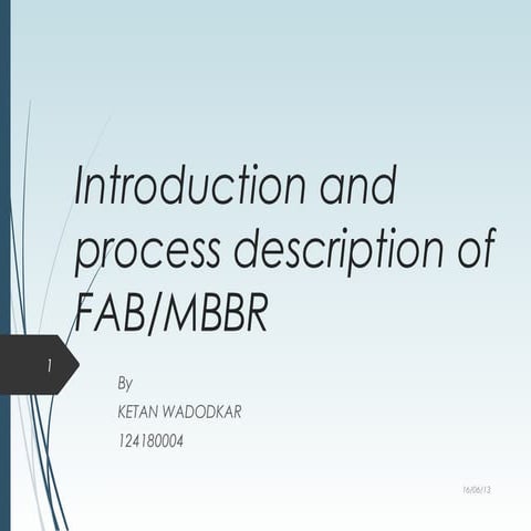 Ppt on fab mbbr | PPT