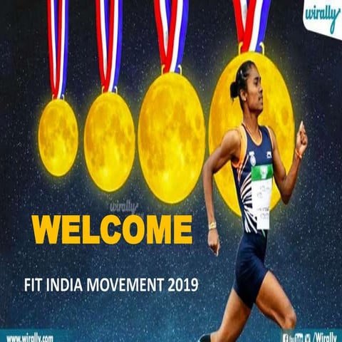 Ppt on fit india movement | POTX