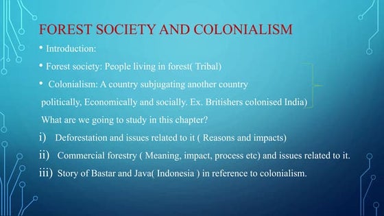 Chapter - 4, Forest Society and Colonialism, History, Social Science ...