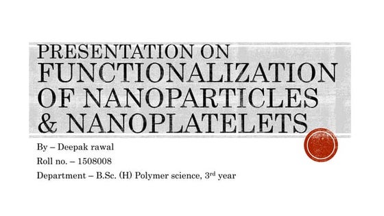 TOP-DOWN AND BOTTOM-UP APPROACH IN SYNTHESIS OF NANOPARTICLES.pptx