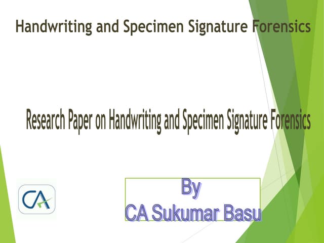 FORENSIC 4-QUESTION DOCUMENT EXAMINATION | PPTX | Cameras and Camcorders | Consumer Electronics