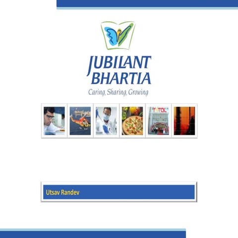 Ppt on jubilant bhartia group | PPT