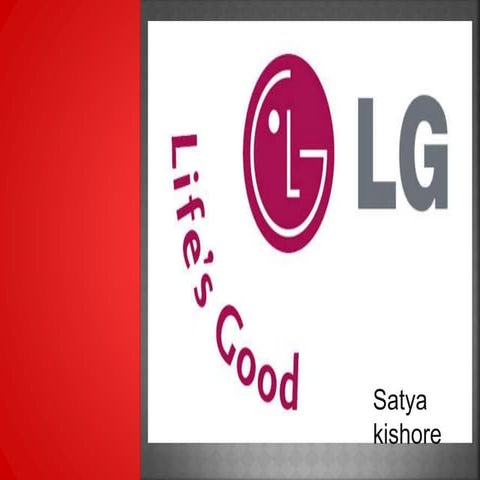 Presentation on LG | PPTX