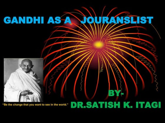 Gandhi Indian Independence | PPT