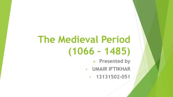 Middle English and Anglo Norman Age and Literature | PPTX