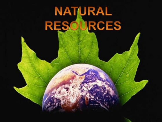 Ppt on natural resources for class 9 free download | PPTX | Science