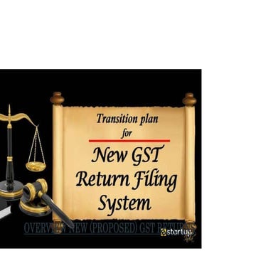 PPT on New GST Return System | PPTX